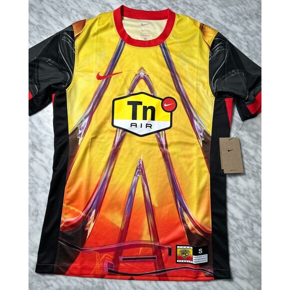 Nike | Shirts | Nike Stadium Soccer Jersey Tuned Air Tailwind What The ...